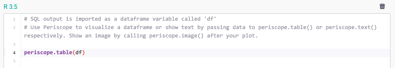 R and Python Integration | Sisense for Cloud Data Teams